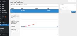 Advanced Custom Fields ACF Plugin Integration WeDevs