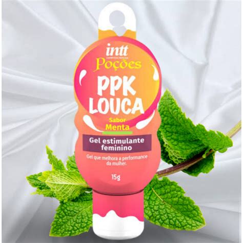Ppk Louca Gel Estimulante Feminino Sabor Menta 15g Shopee Brasil
