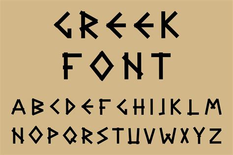 Greek Alphabet Fonts Fonte Greca Para Word Gawpgs