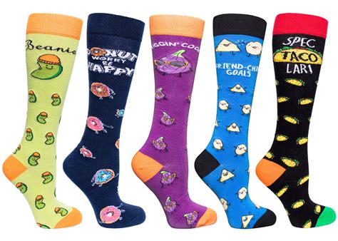 Women 5 Pack Knee High T Box Socks Socks N Socks