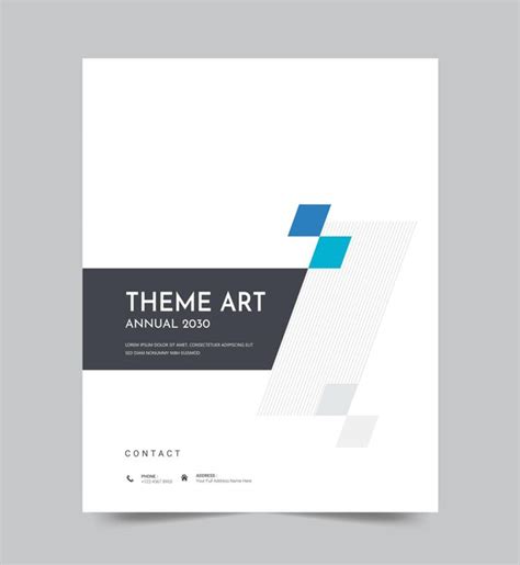 표지 템플릿 전단지 디자인 및 벡터 배경 프리미엄 벡터