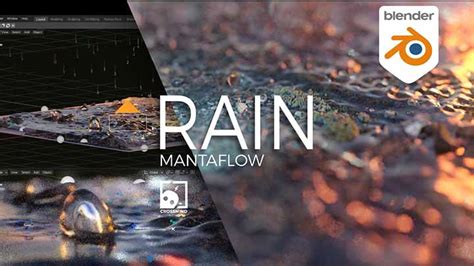Create An Amazing Rain Effect With Mantaflow In Blender Lesterbanks