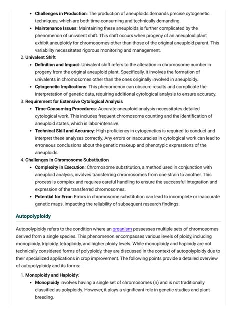 Polyploidy In Plant Breeding Biology Notes Online Pdf Ploidy
