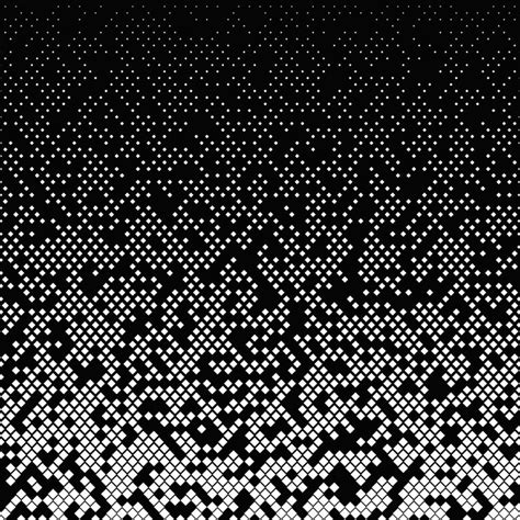 Diagonal Square Pattern Background Abstract Black And White Vector Illustration From Squares