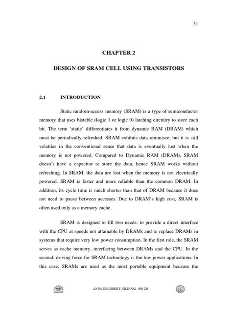 Sram Pdf Dynamic Random Access Memory Random Access Memory