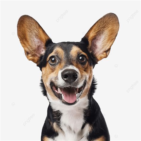 큰 귀를 가진 웃는 개 국내의 개 귀 Png 일러스트 및 이미지 에 대한 무료 다운로드 Pngtree