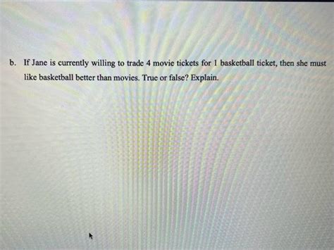 Solved Indifference Curves 4 Points A Draw Indifference Chegg Com