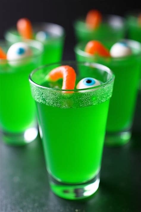 13 Green Halloween Jello Shot Recipes For A Ghoulish Look