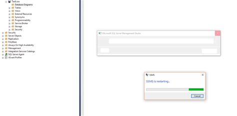 Crash Ssms Crashes When Attempting To Create A Database Diagram