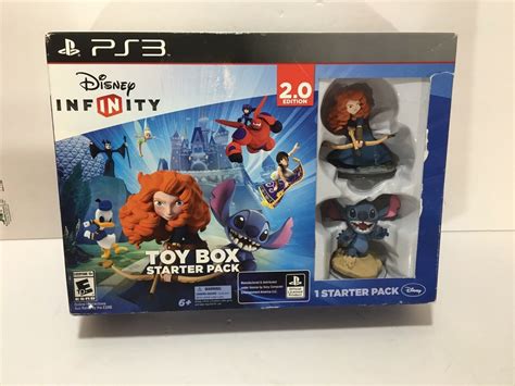 Disney Infinity Toy Box Starter Pack 20 Edition Ps3 Playstation 3 Rated 10 Video Games