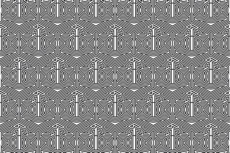 Premium Vector Abstract Geometric Seamless Lines Pattern