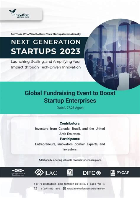 Next Generation StartUps 2023 Innovation Venture Farm