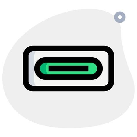 Usb Port Generic Rounded Shapes Icon