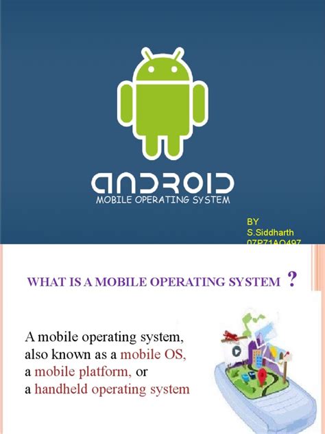 An In Depth Look At Mobile Operating Systems A Focus On Android Pdf Mobile Computers