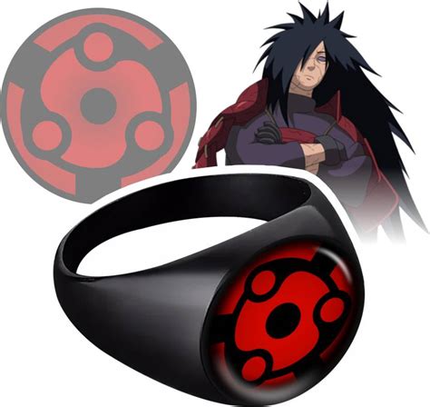 Classic Quirk Anime Naruto Madara Uchihas Eternal Mangekyo Sharingan Casual Fashion Cosplay