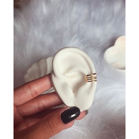 Piercing Fake Fio Triplo Shopee Brasil