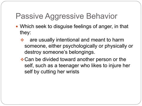 Dealing With Aggressive Behaviors Pptx