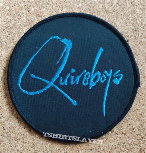 Quireboys Quireboys Patch Logo Patch Nunslayers Tshirtslayer