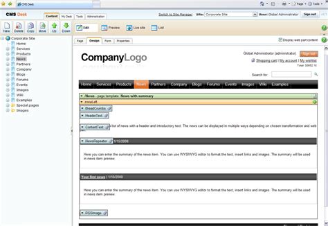 Aspx Versus Portal Engine Development In Kentico Cms