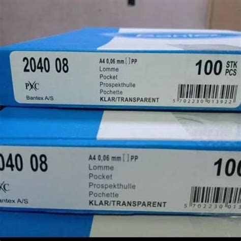 Promo Bantex Pocket Sheet Protector Bantex Pp Pocket Bantex 100