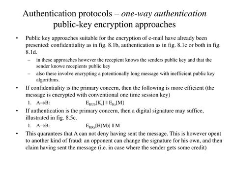 Ppt Digital Signatures Dss And Authentication Protocols Powerpoint Presentation Id5744202