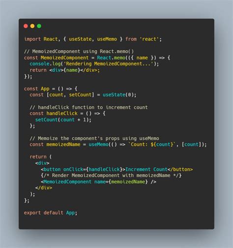 Tharun Balaji J On Linkedin React Memoization Performanceoptimization Developertips