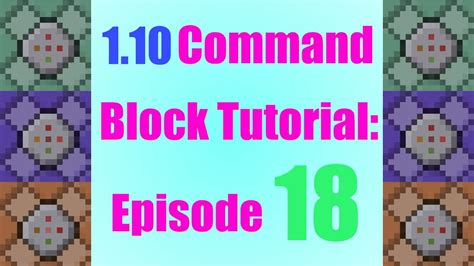 Trigger Gamerule And Difficulty 1 10 Beginner Command Block Tutorial Episode 18 Youtube
