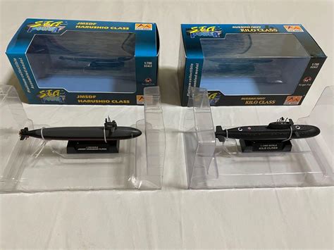 Easy Model Jmsdf Harushio Class And Russian Navy Kilo Class Submarines