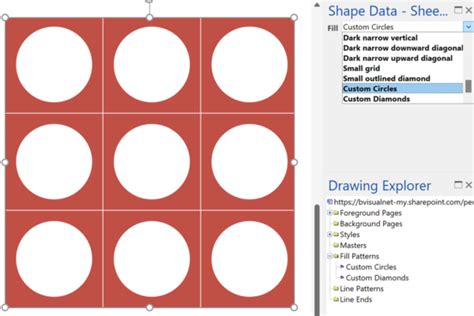 Using Custom Fill Patterns From A List BVisual