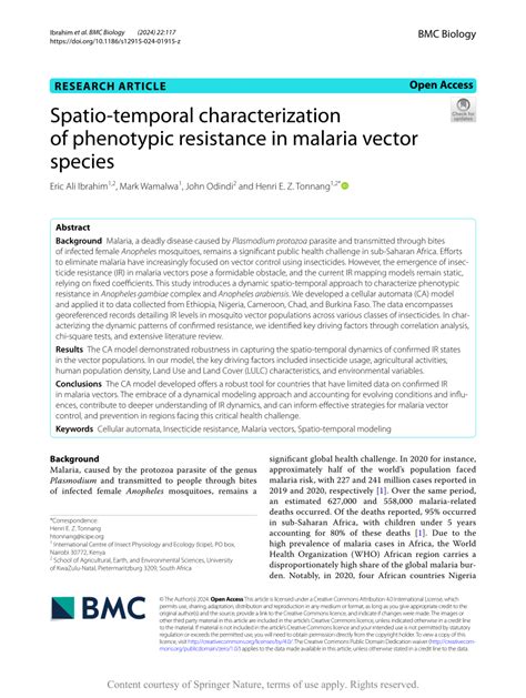 Pdf Spatio Temporal Characterization Of Phenotypic Resistance In