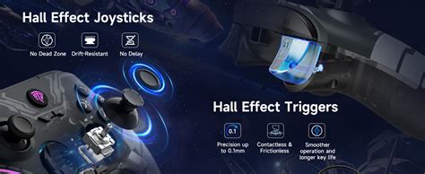 Easysmx X15 Wireless Controller With Hall Effect Technology