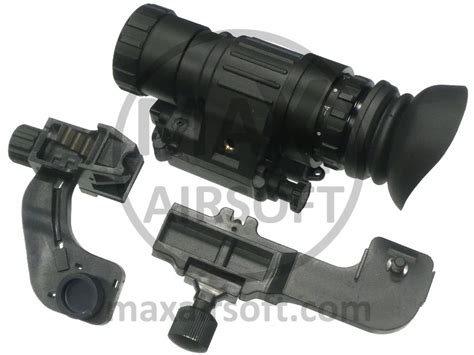 Pvs 14 3x Scope With Laser Rifle Scopes Maxairsoft