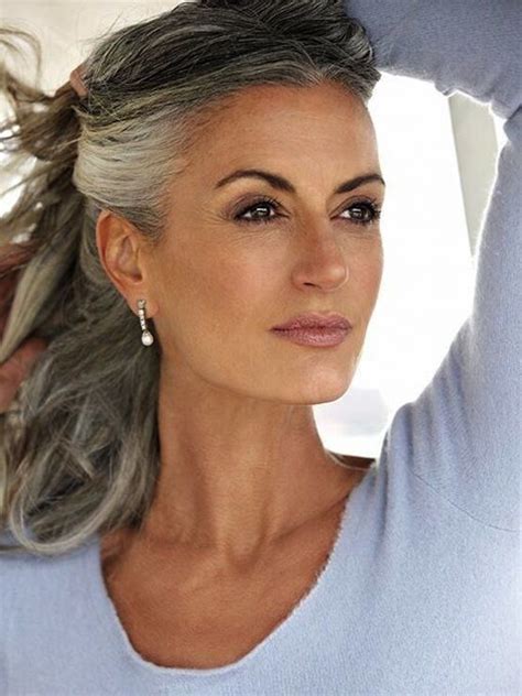 Hairstyles For Gray Hair Sofisty Hairstyle Long Hair Styles Beautiful Gray Hair Long