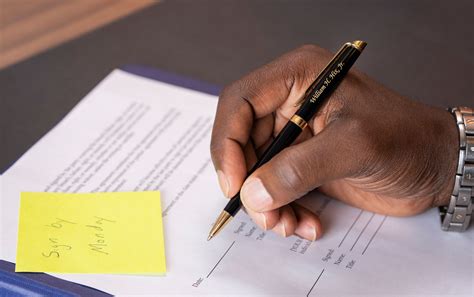 Writing Pen And Paper