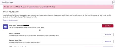 Ms Teams Integration With Servicenow Service Porta Servicenow Community