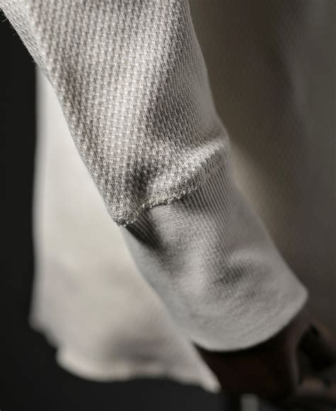 Military Raschel Knit Thermal Shirt Heavyweight Waffle Undershirt