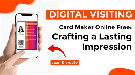 Digital Visiting Card Maker Online Free Crafting A Lasting Impression