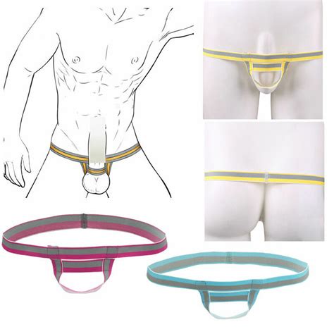 3pack Mens Ball Lifter Booster Underwear Enhancer Bulge Ring Straps