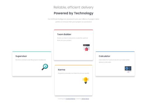 Frontend Mentor Css Grid For Tablets And Vertical Margins To Center It In Its Cells Coding