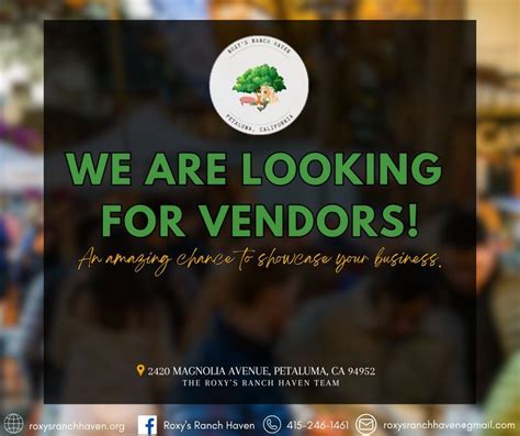 Vendorswanted Vendoropportunity Opportunities