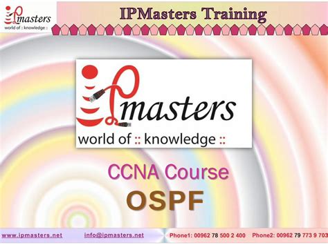 PDF CCNA Course OSPF PDF FileCCNA Course OSPF OSPF Features OSPF Is An Open Standards