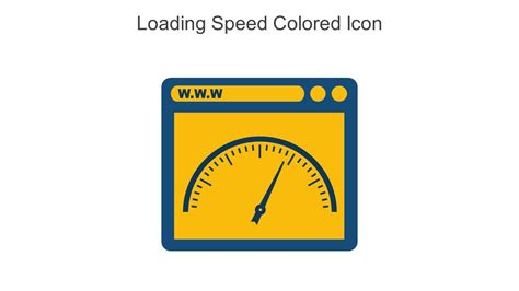 Loading Speed Colored Icon In Powerpoint Pptx Png And Editable Eps Format Ppt Template