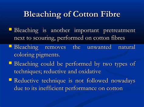 3 Bleaching Process Ppt