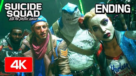 [4k] 수어사이드 스쿼드 킬 더 저스티스 리그 엔딩 브레이니악 보스전 Youtube