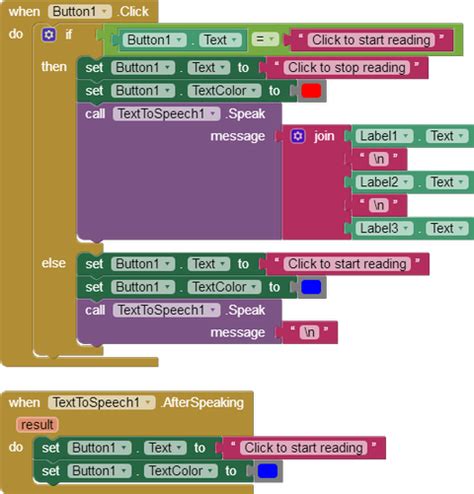 How To Use Text To Speech Across 3 Paragraphs Mit App Inventor Help Mit App Inventor Community