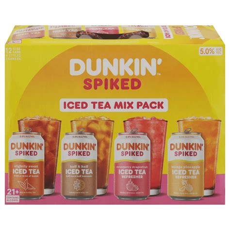 Dunkin Iced Tea 4 Style Mix Pack 12 Fl Oz Delivery Or Pickup Near