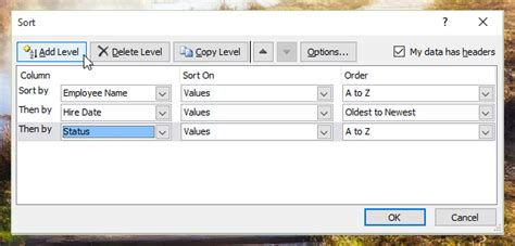how to use sorting in excel office tutorial