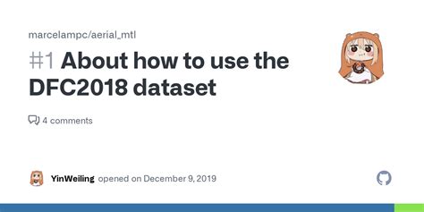 About How To Use The DFC2018 Dataset Issue 1 Marcelampc Aerial Mtl GitHub