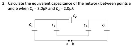 Solved Calculate The Equivalent Capacitance Of The Chegg