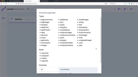 Laravel Schematics проектируем базу данных часть 3 Youtube